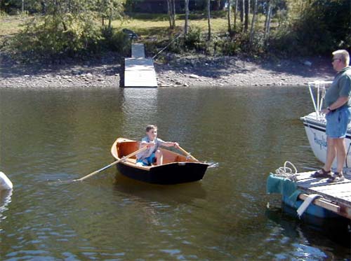 Dan and a Polliwog Conquer Great Sacandaga Lake
