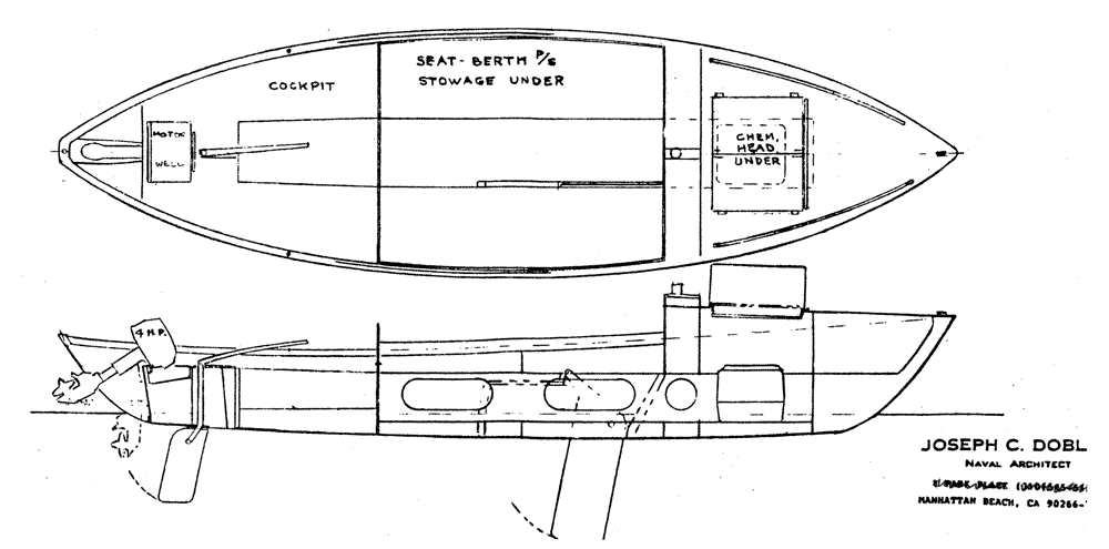Outboard slot in dory transom - Joe Dobler design - The WoodenBoat Forum